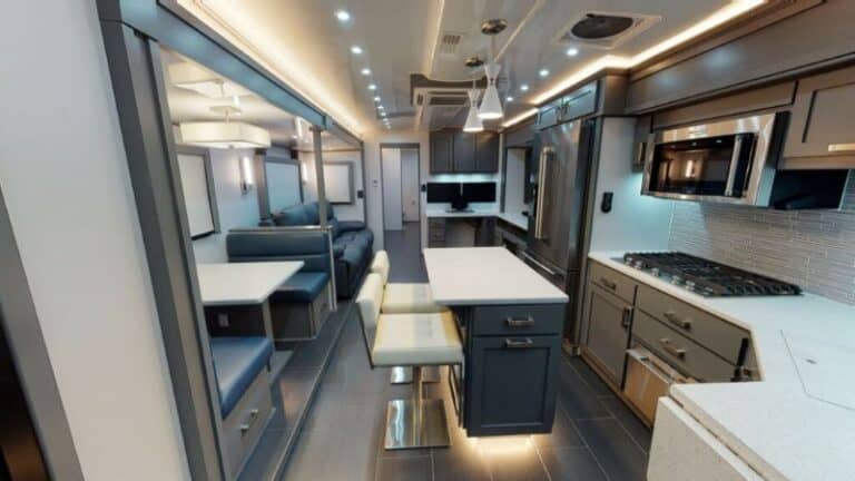 This 57-Foot Fifth Wheel Camper By SpaceCraft Is Amazing!