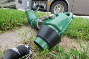 How to Use an RV Sewer Donut and What it Looks Like