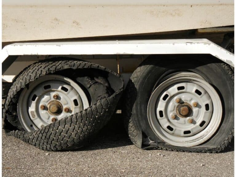 How To Jack Up A Travel Trailer To Change A Tire